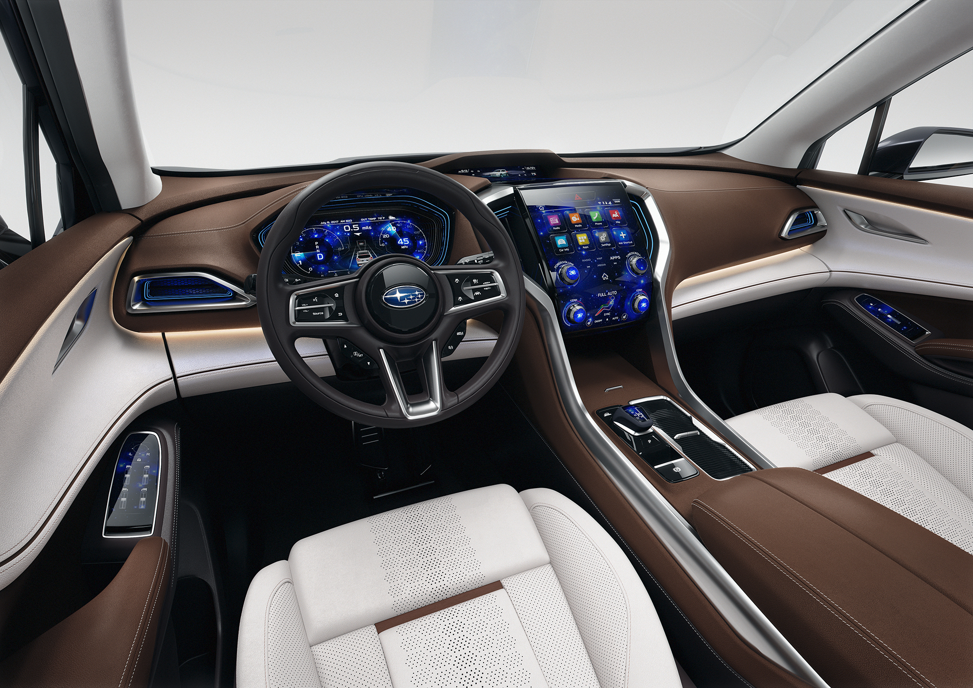 Subaru Ascent SUV Concept Makes World Debut At 2017 New York